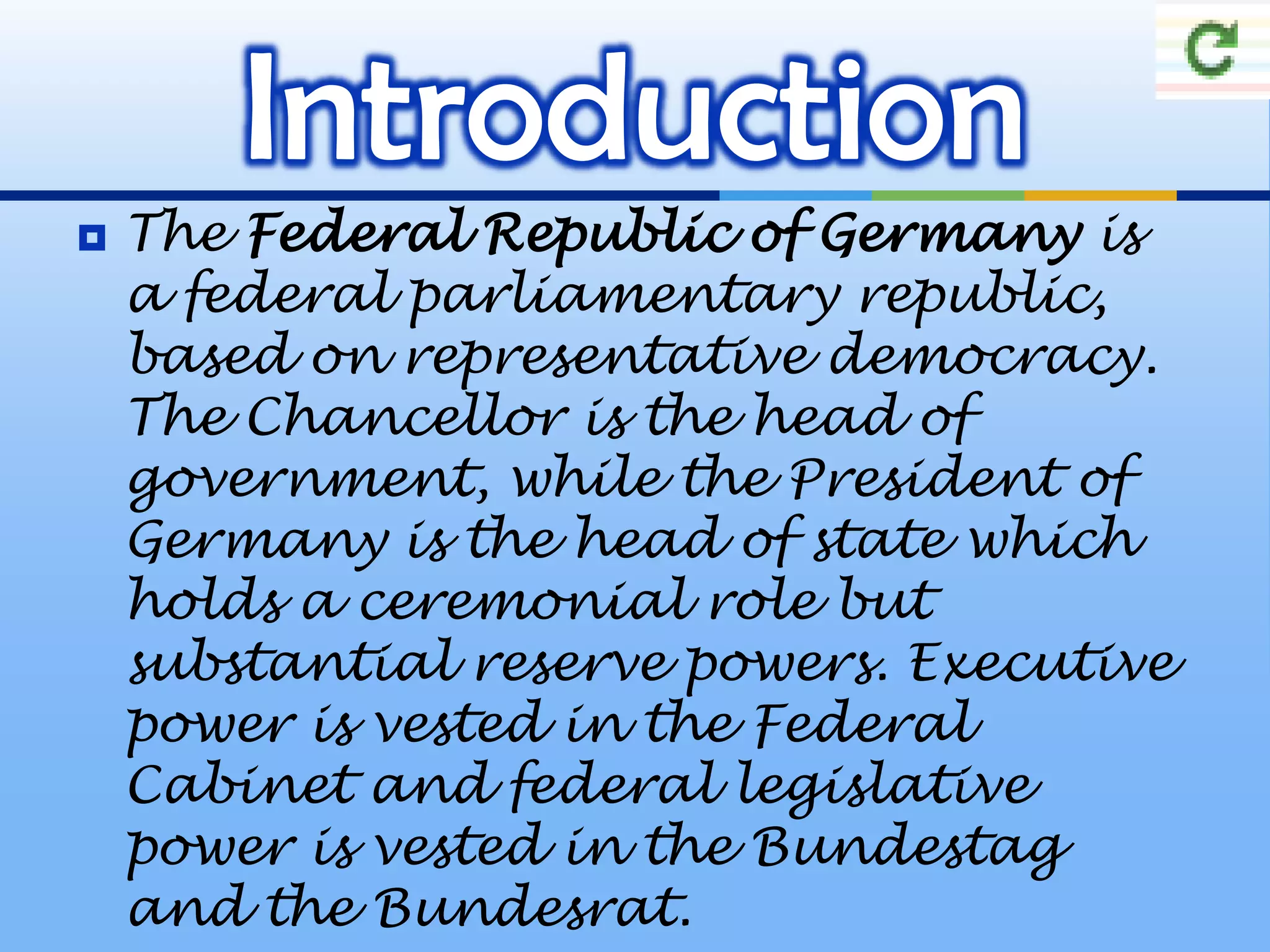 Political system of germany | PPTX