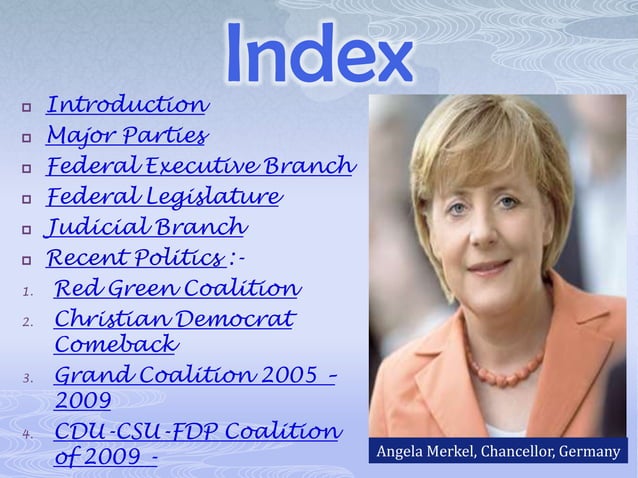 Political system of germany | PPTX