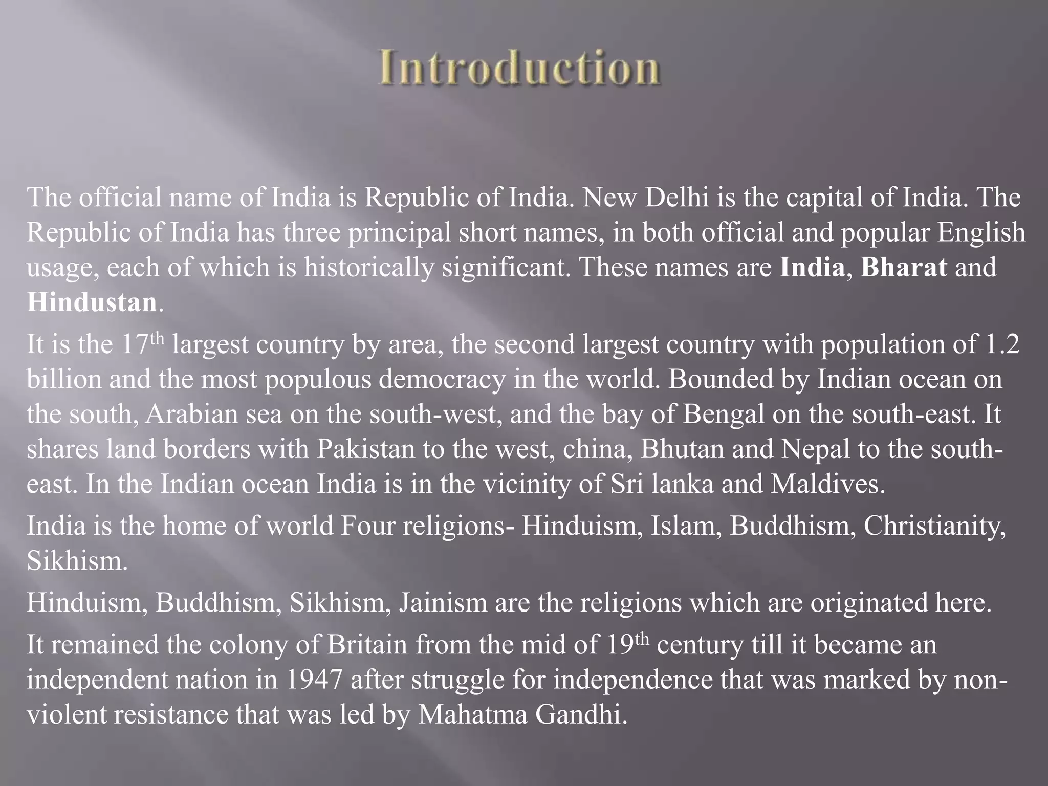 Political system of india | PPTX