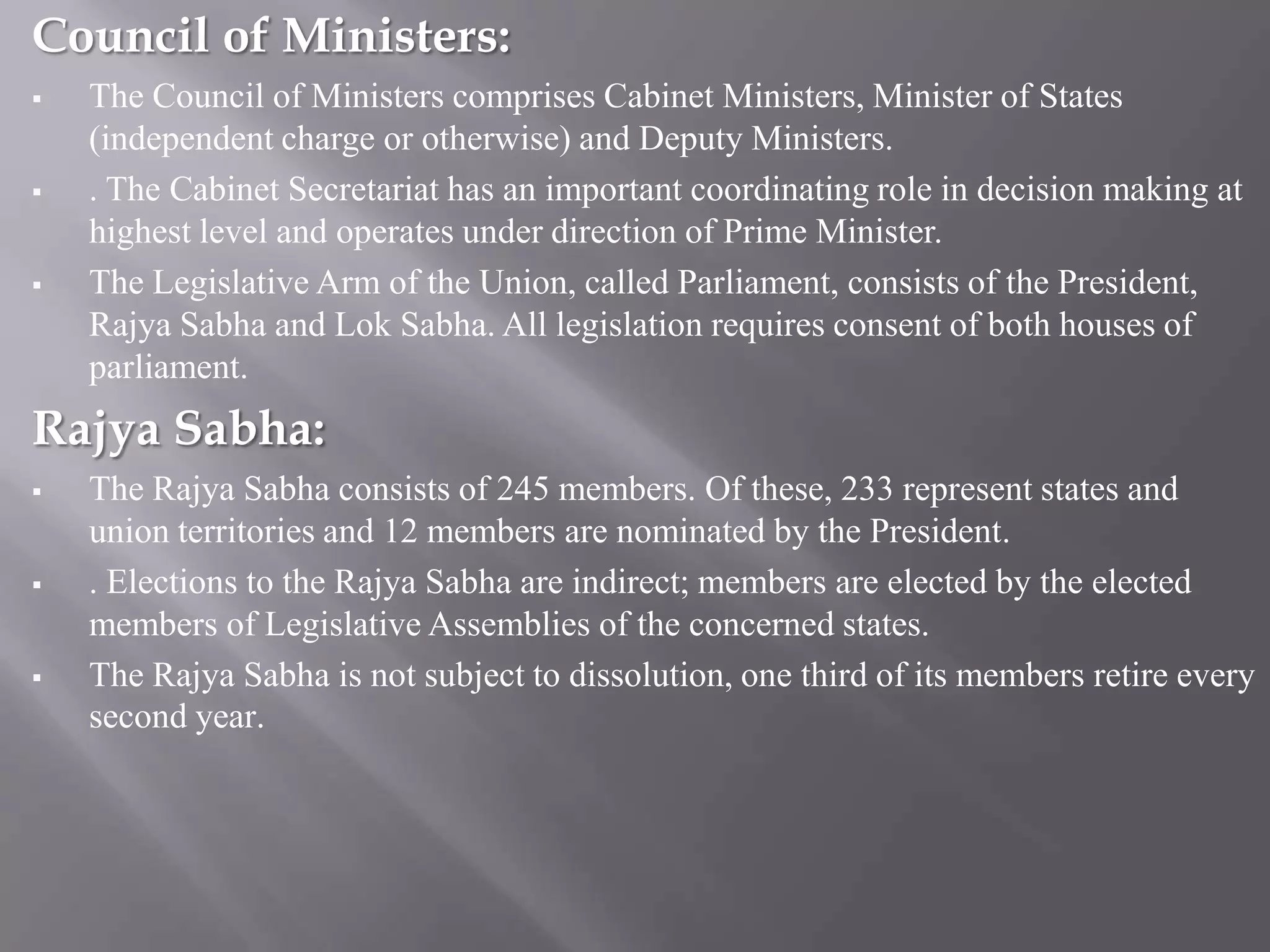 Political system of india | PPTX