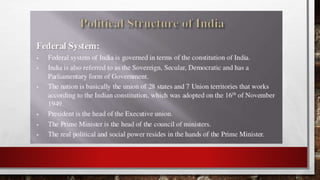 Political system of india | PPTX | Politics