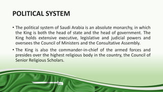 Political system of Saudi Arabia by Danish Raza.pptx