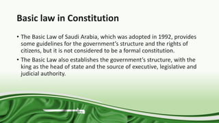 Political system of Saudi Arabia by Danish Raza.pptx
