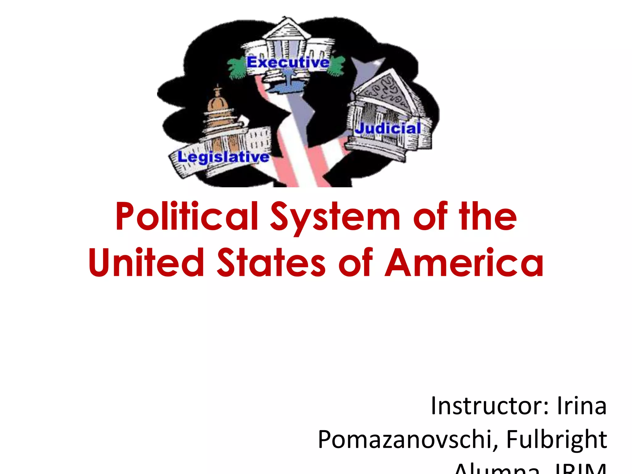 Political system of the united states of america | PPTX