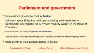 Political system of The United Kingdom | PPT