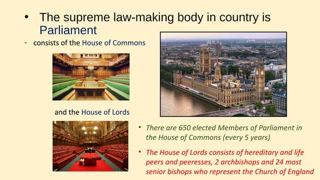 Political system of The United Kingdom | PPT | Politics