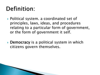 Political System | PPTX