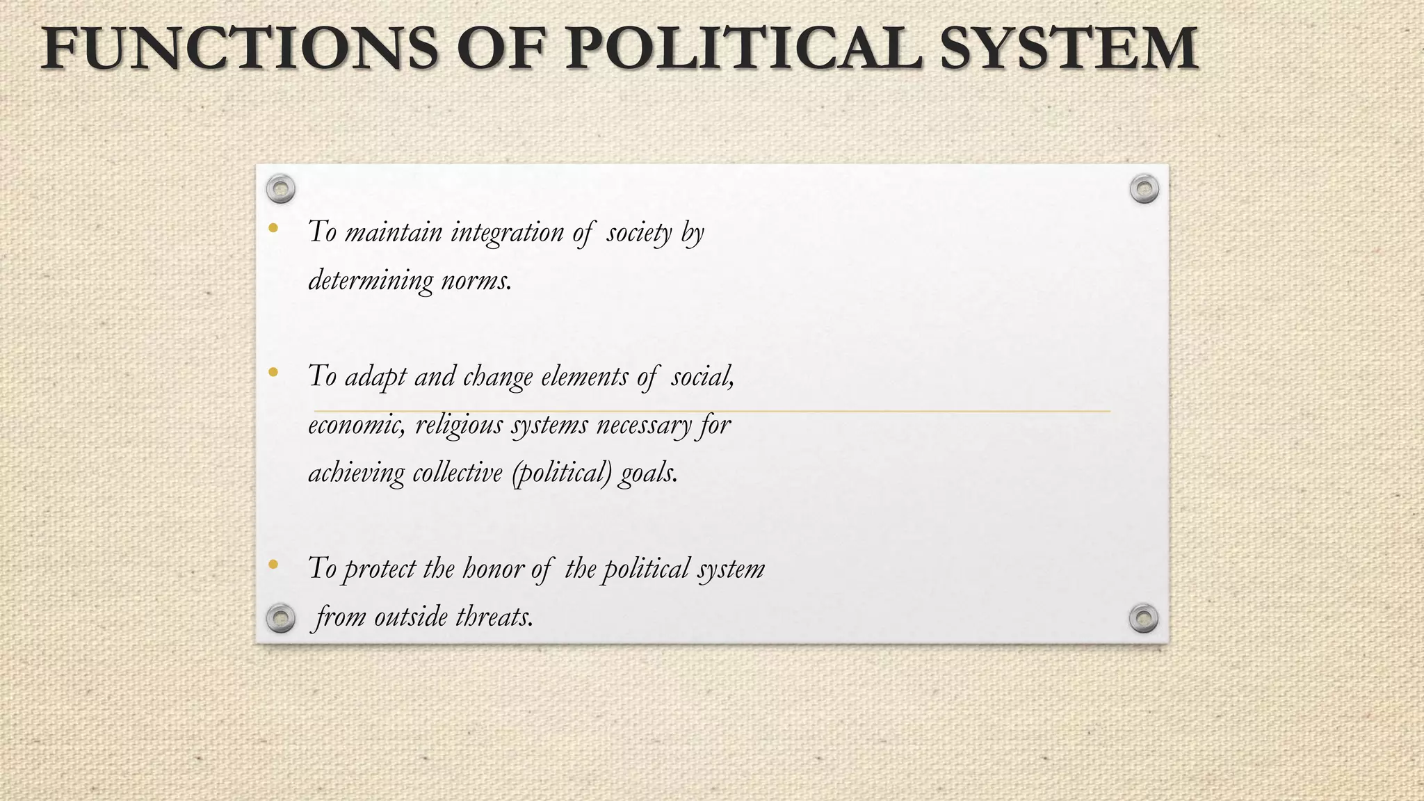 Political system in all types | PPT