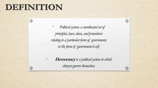 Political system in all types | PPT