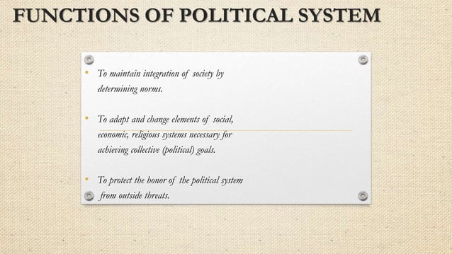Political system in all types | PPT