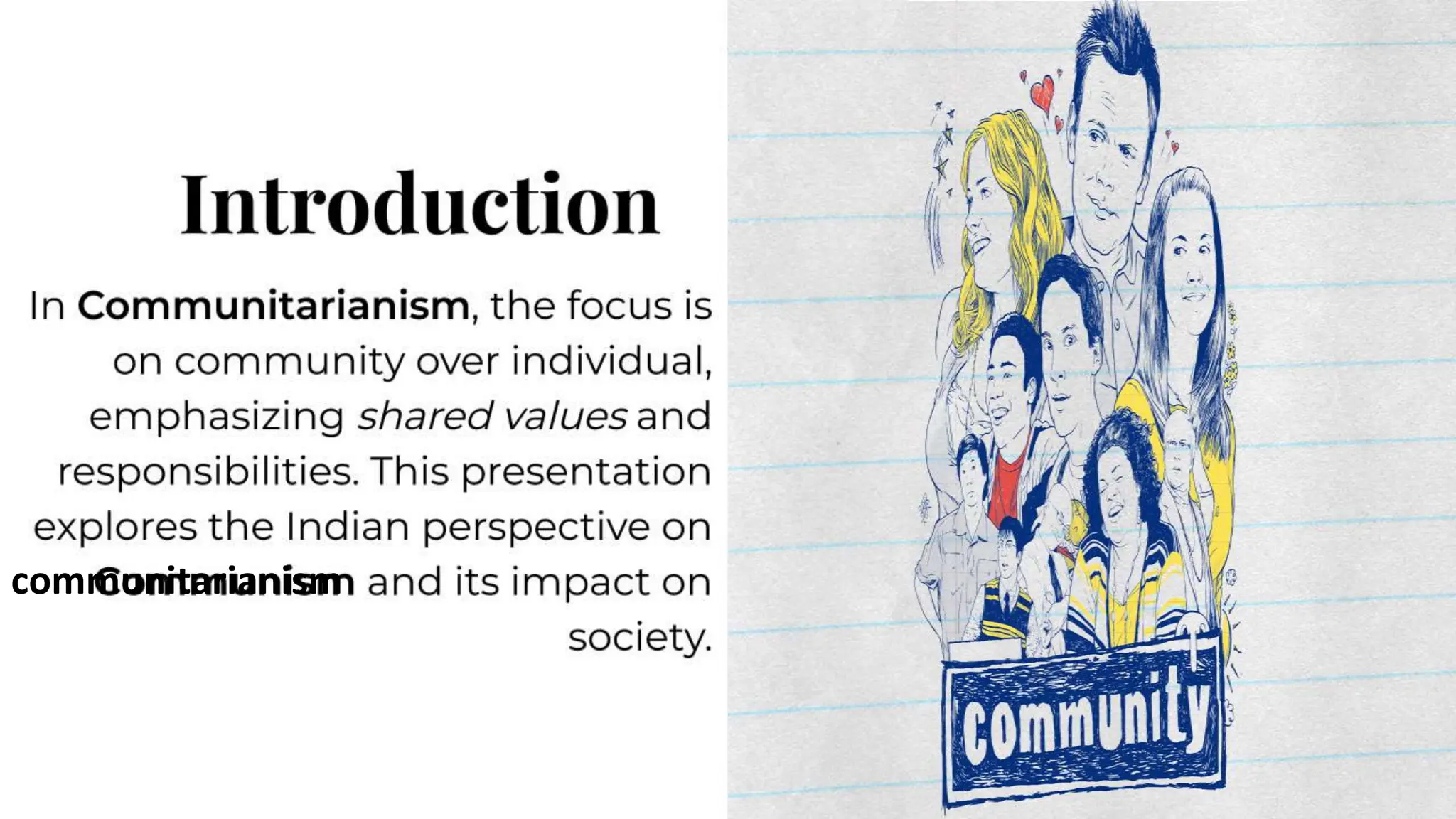 Communitarianism|Political theory|phiolosophy | PPTX