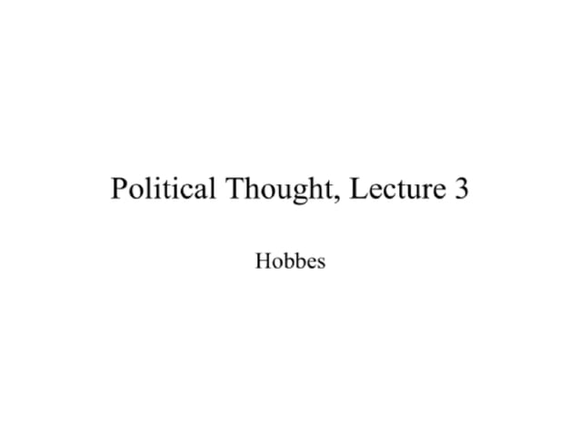 Political Thought Through the Ages, Lecture 3 with David Gordon - Mises ...