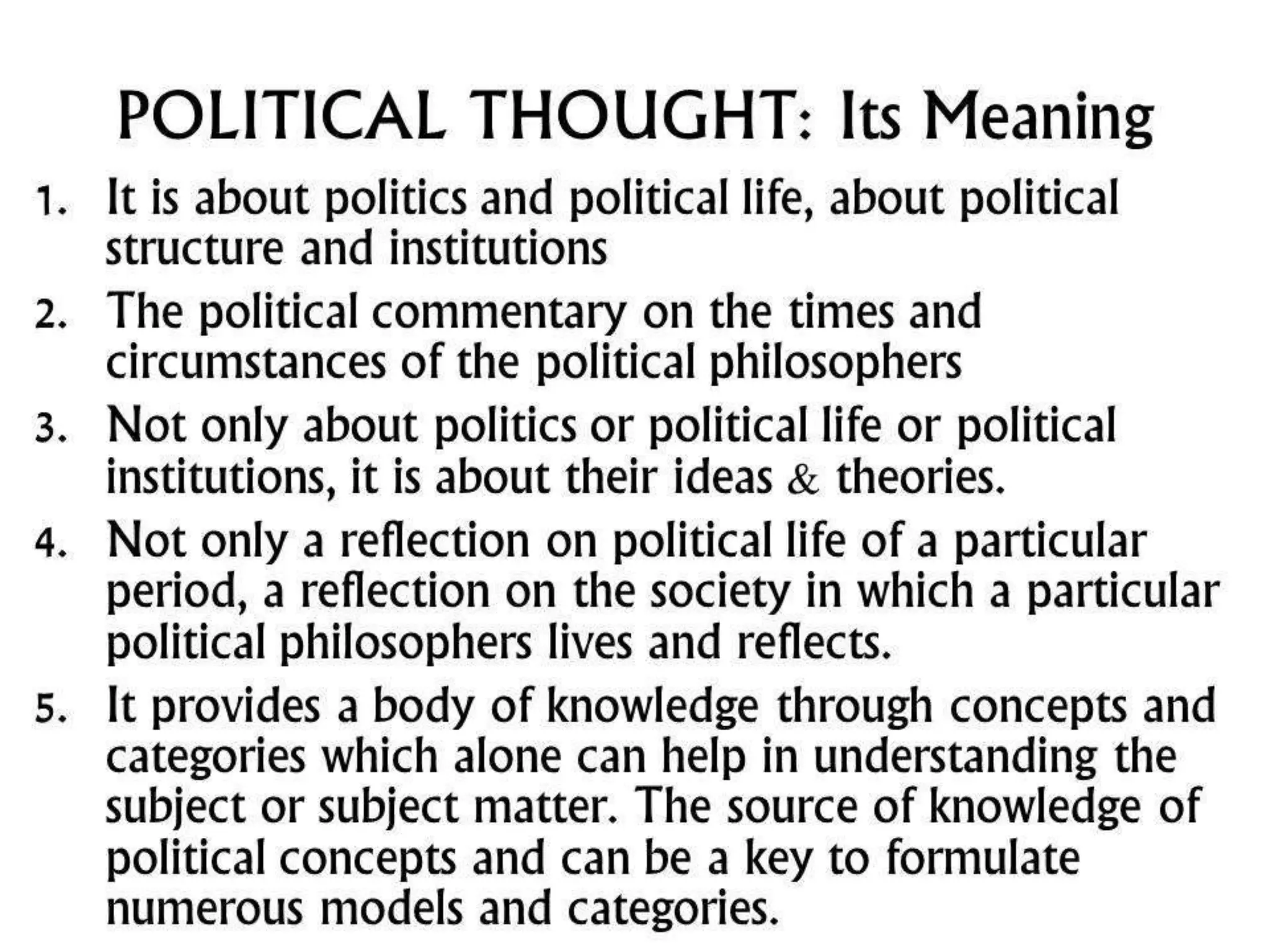 Political thought posting | PPTX