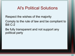 Political Transparency | ODP