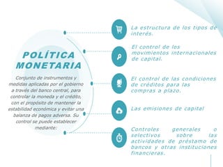 Políticas Económicas del Estado | PPTX