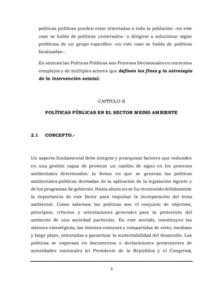 Políticas publicas en el sector medio ambiente (4) | DOCX