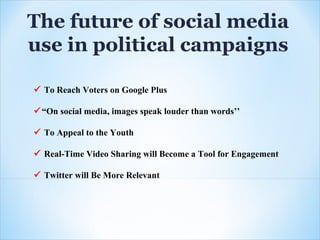 Politicians & social media | PPT