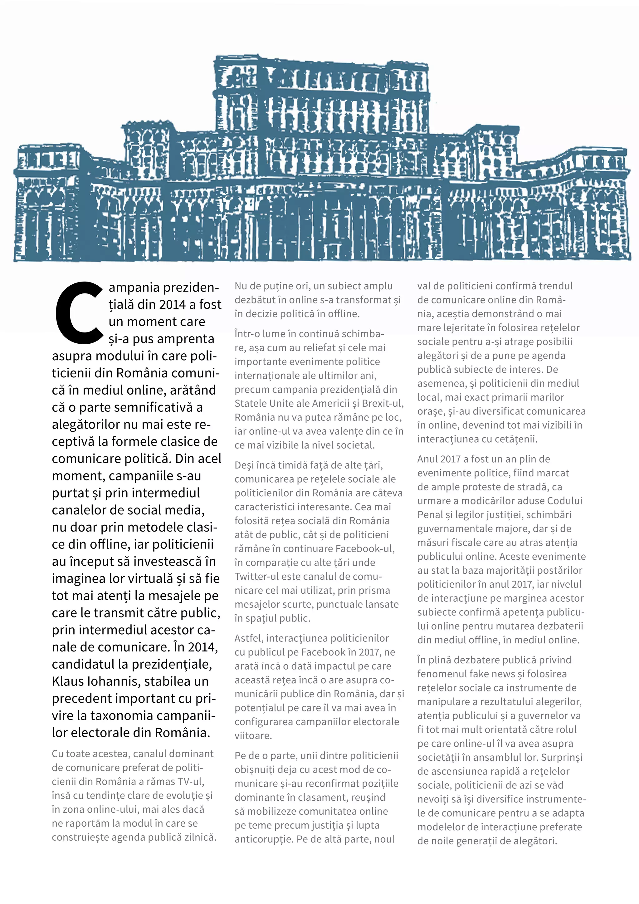 Politicieni romani pe facebook | PDF