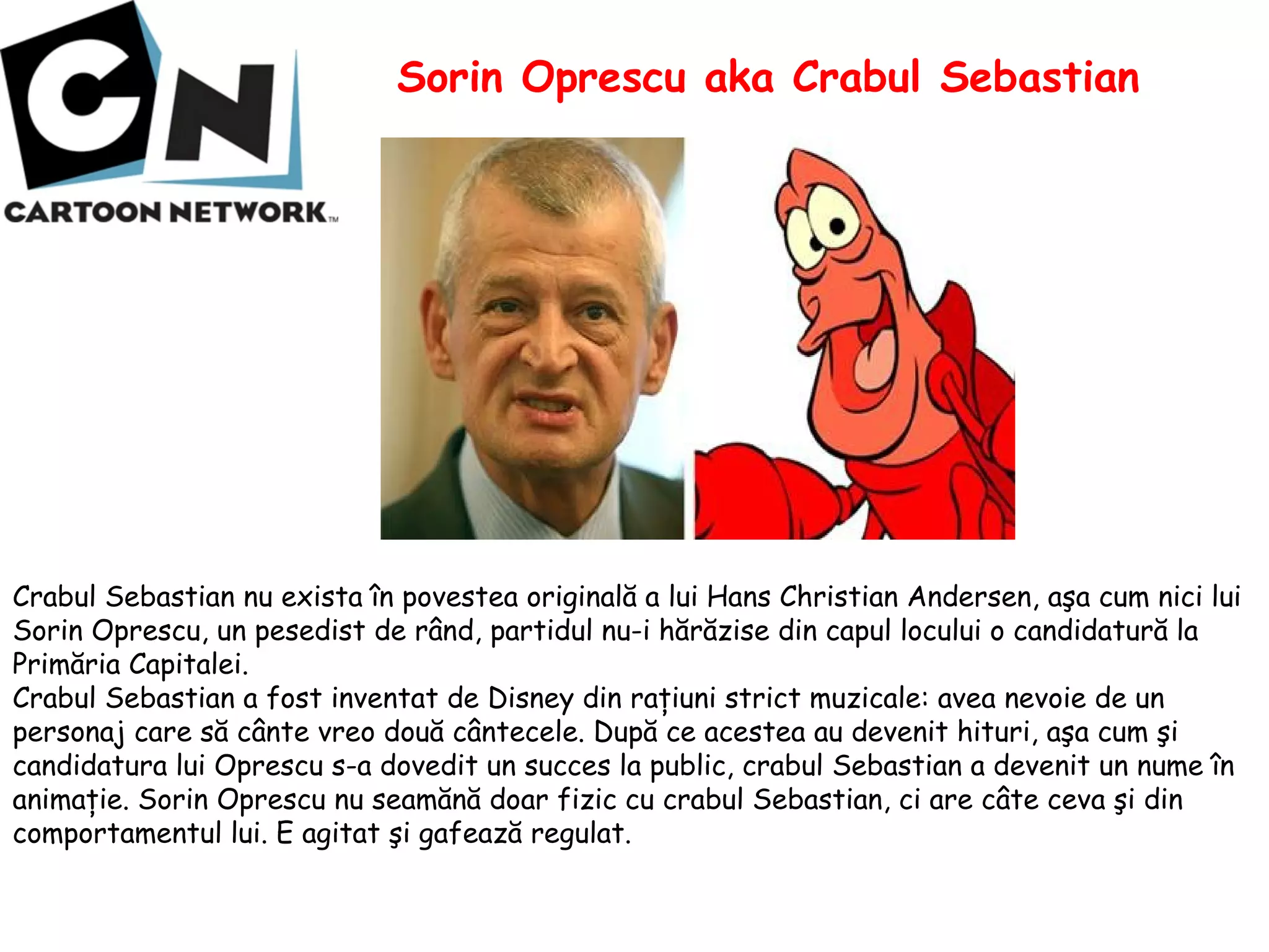 Politicieni si desene animate | PPS