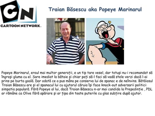 Politicieni si desene animate | PPS