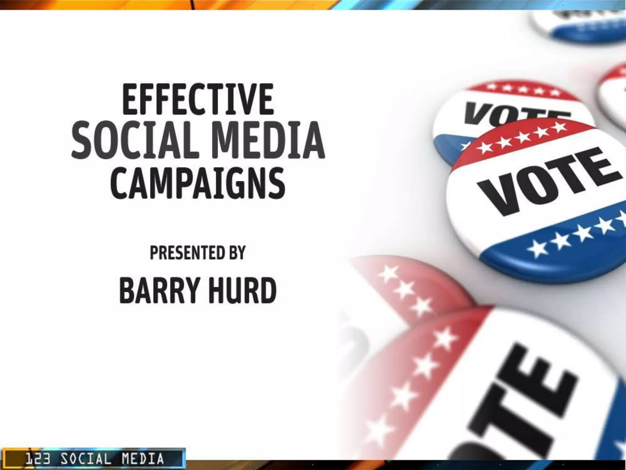 Social Media Political Campaigns | PPTX