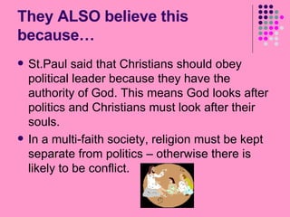 Politics And Religion | PPT