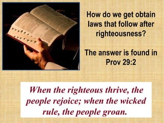 Politics And The Bible | PPT | Christianity | Religion & Spirituality