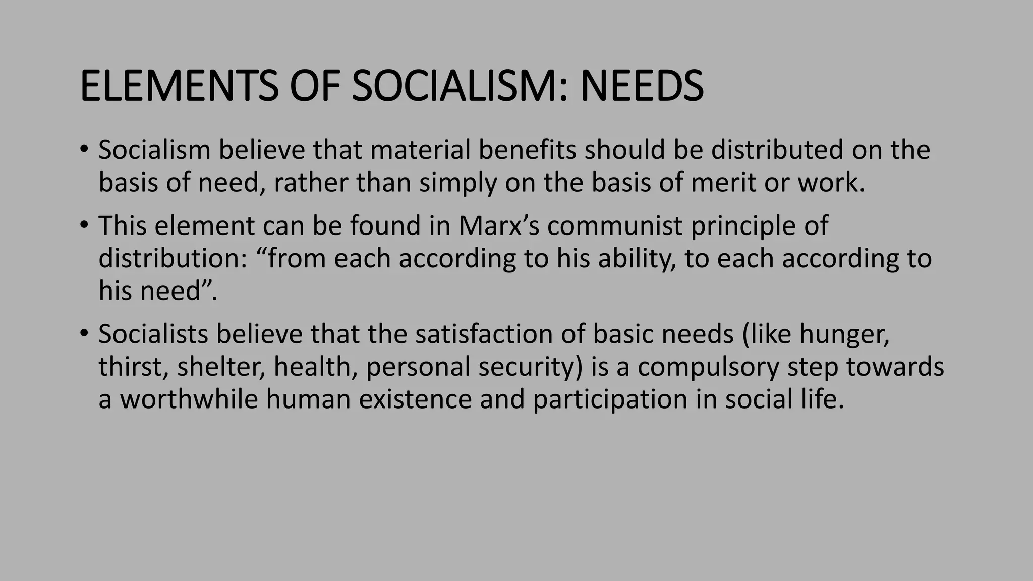 POLITICAL IDEOLOGIES - THE SOCIALISM | PPTX
