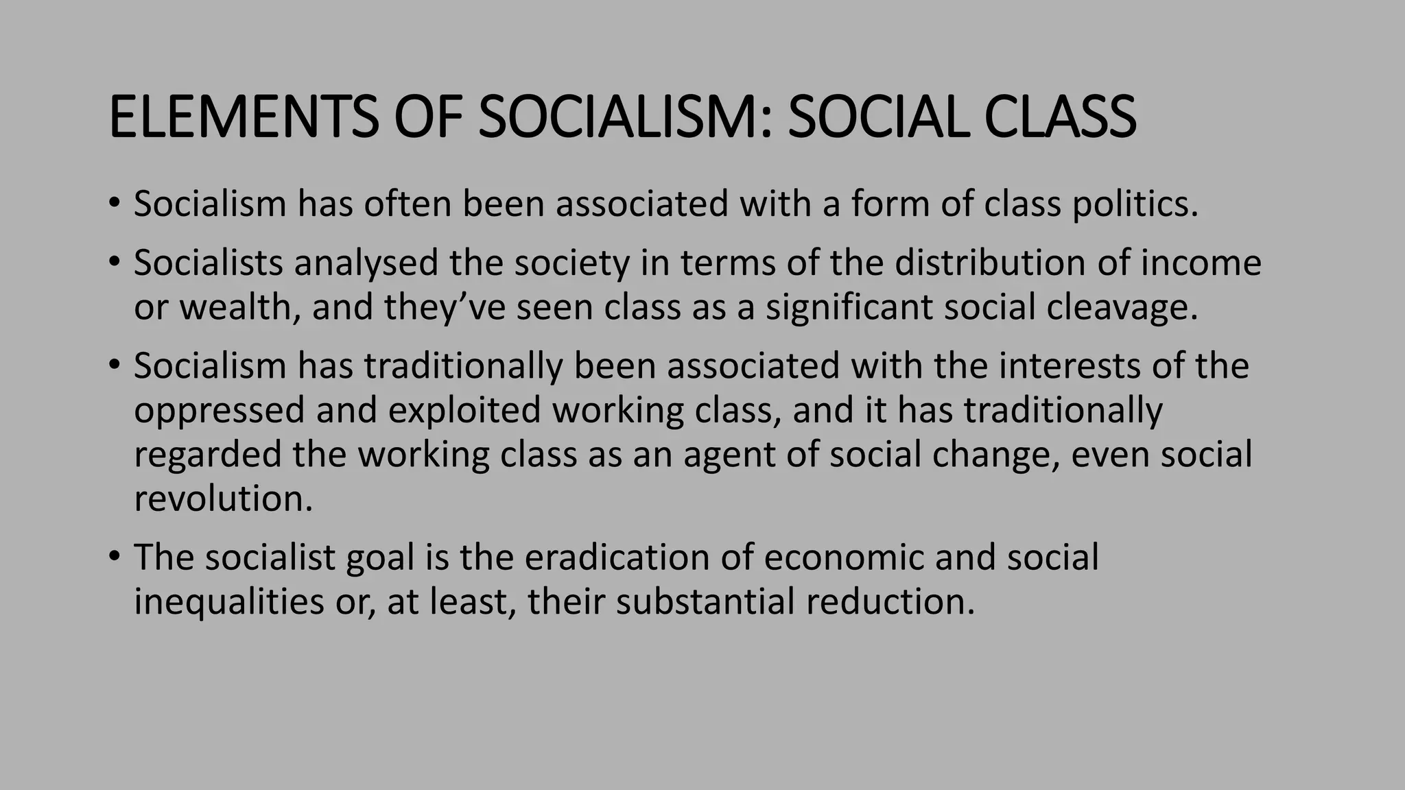 POLITICAL IDEOLOGIES - THE SOCIALISM | PPTX