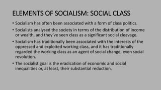 POLITICAL IDEOLOGIES - THE SOCIALISM | PPTX