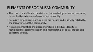 POLITICAL IDEOLOGIES - THE SOCIALISM | PPTX