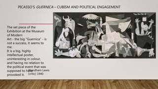 Politics and art 1900 1940 presentation | PPTX