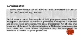 Politics and Governance in the Philippines | PDF