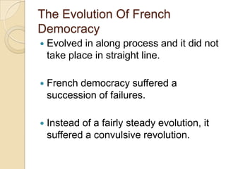 Politics and government of france | PPTX