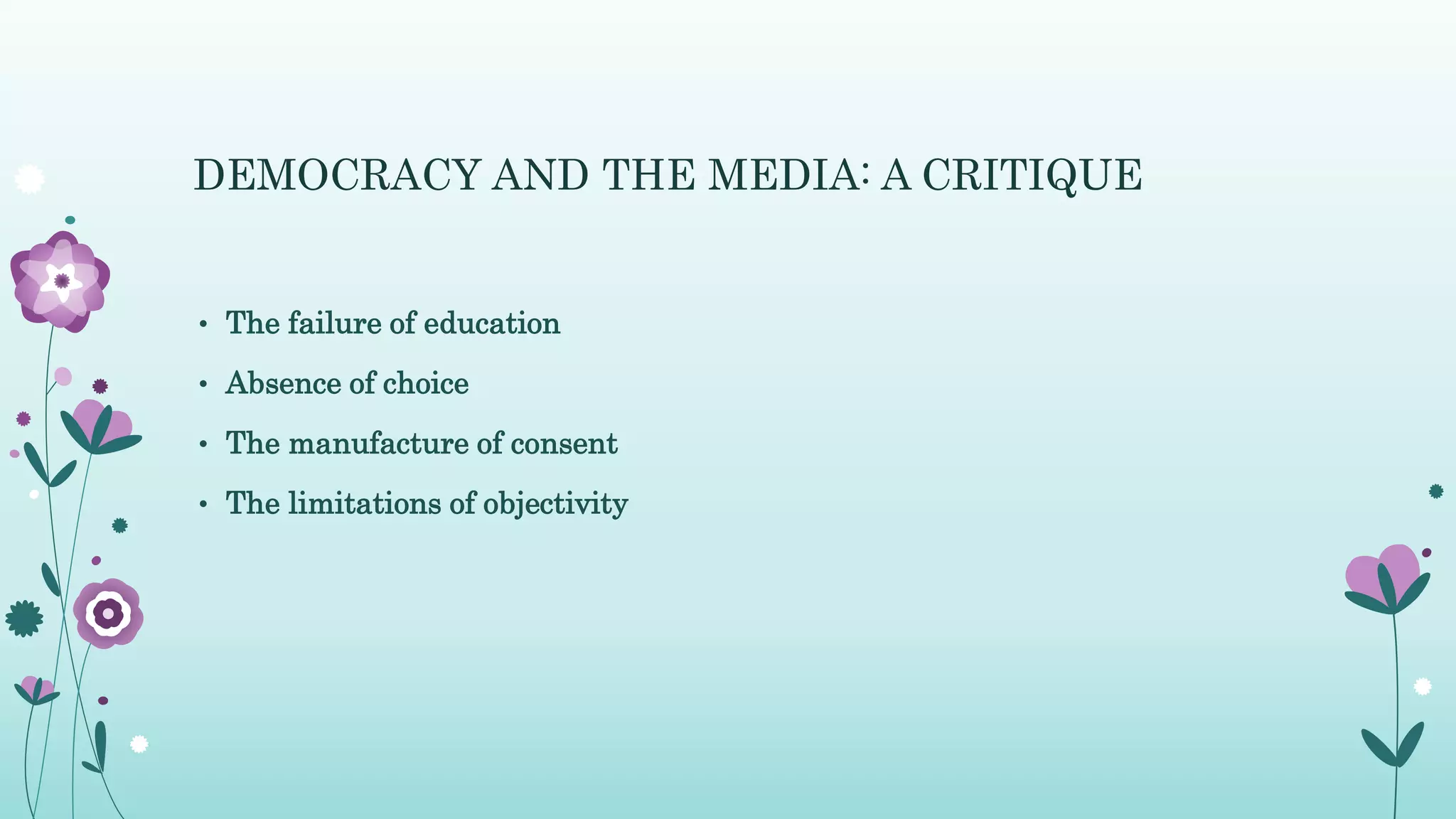 Politics and media | PPT