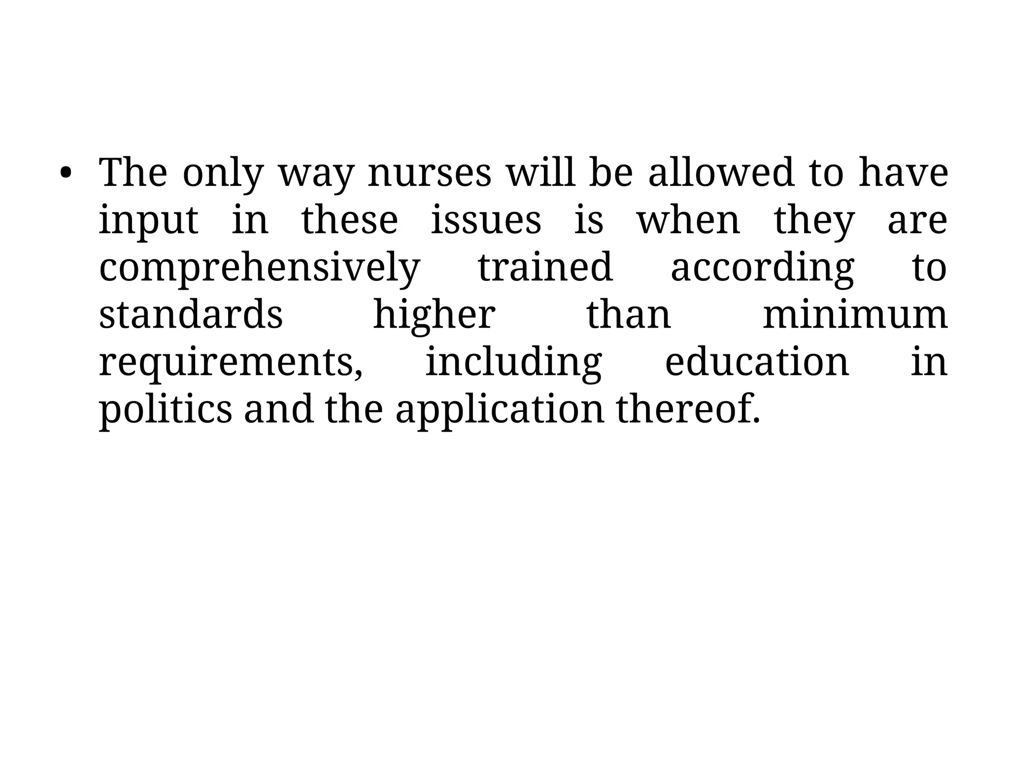 Politics and policy making in Nursing Profession.pdf