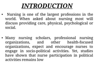 Politics and policy making in Nursing Profession.pdf