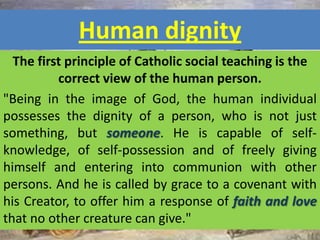 Politics and Catholic social teaching, apayao | PPTX