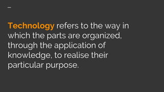 Politics and technology presentation | PDF