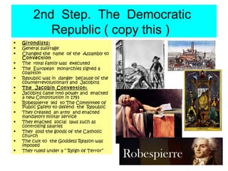 Politics groups of the french revolution | PPT