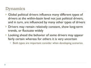 Political drivers (CPWF-GD workshop, Sept 2011) | PPT
