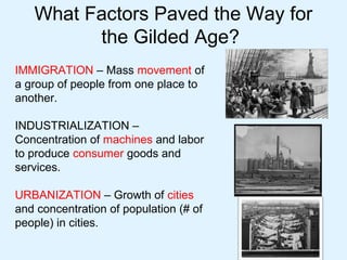 Politics in the gilded age | PPT
