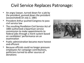Politics in the Gilded Age | PPT
