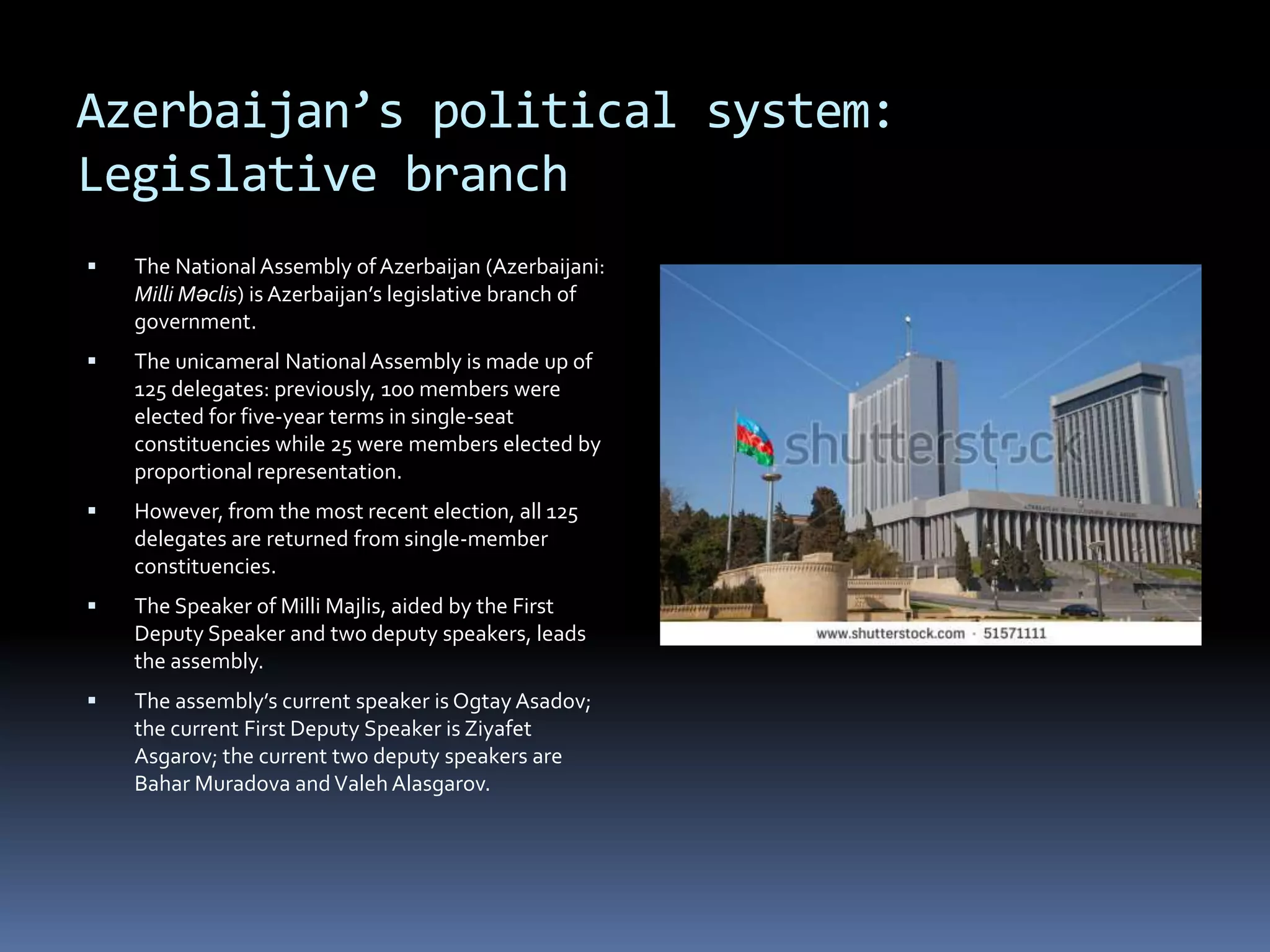 Politics of Azerbaijan | PPT