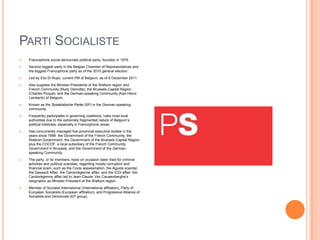 Politics of Belgium | PPTX