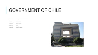 Politics of Chile | PPTX