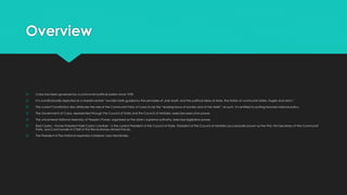 Politics of Cuba | PPTX