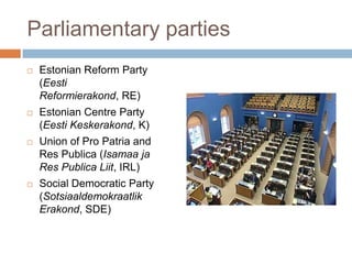 Politics of Estonia | PPTX