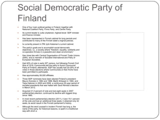 Politics of Finland | PPT