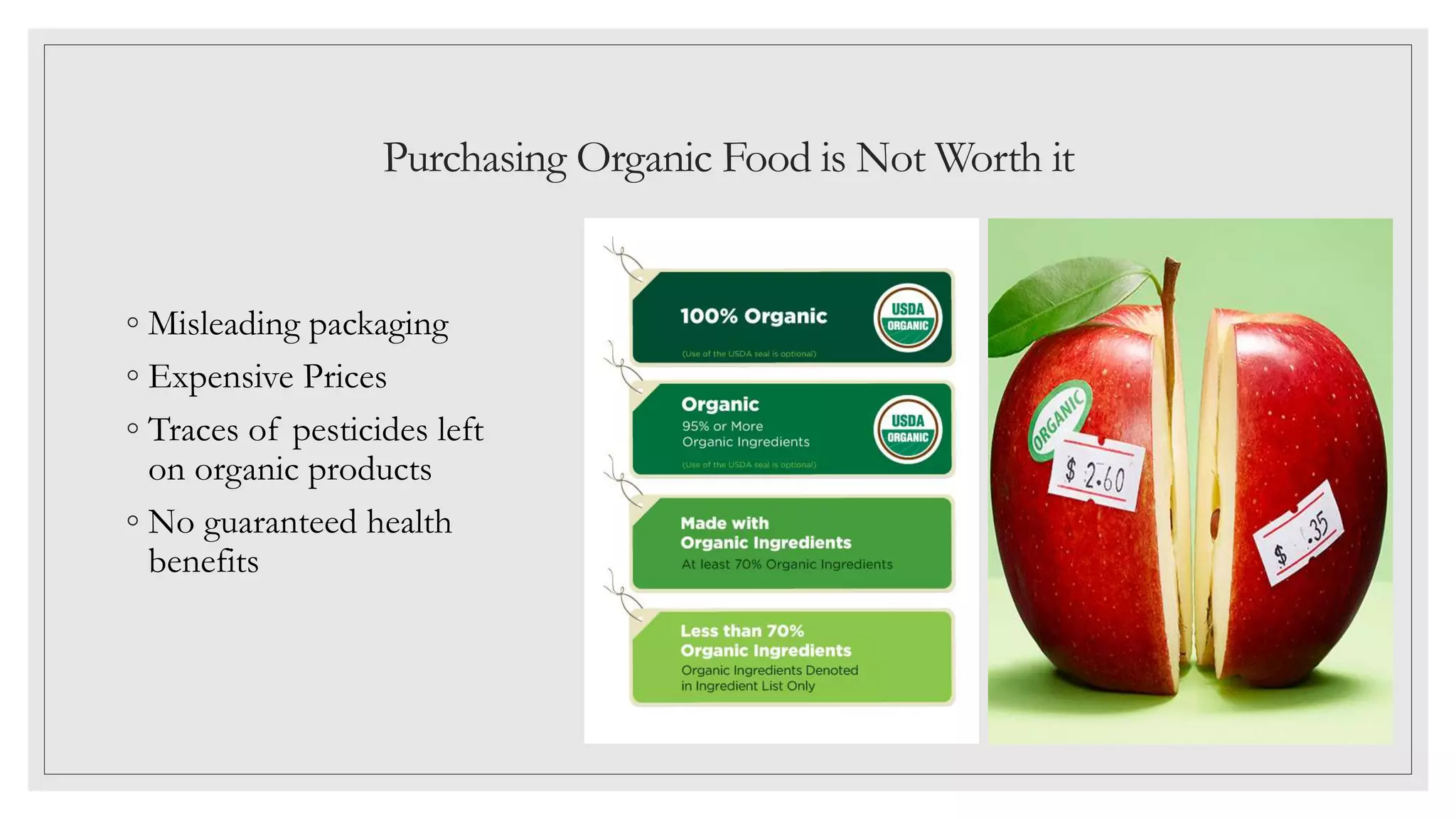 Organic vs. Inorganic Foods: Are there health benefits associated with ...